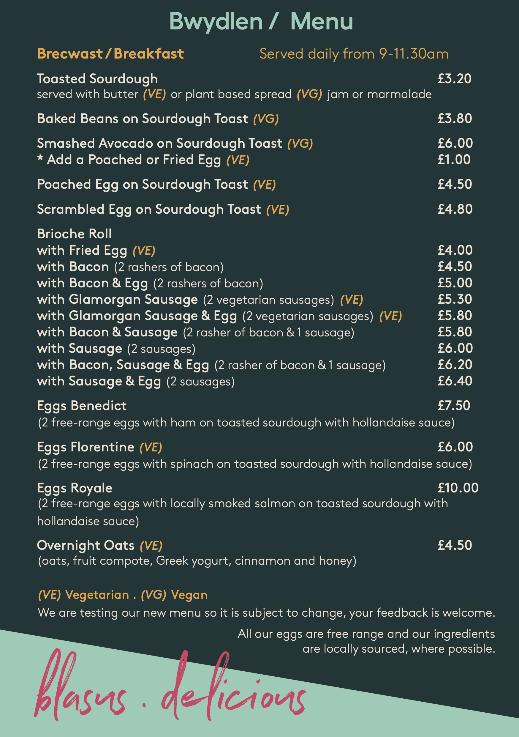 Food & drink | Theatr Brycheiniog